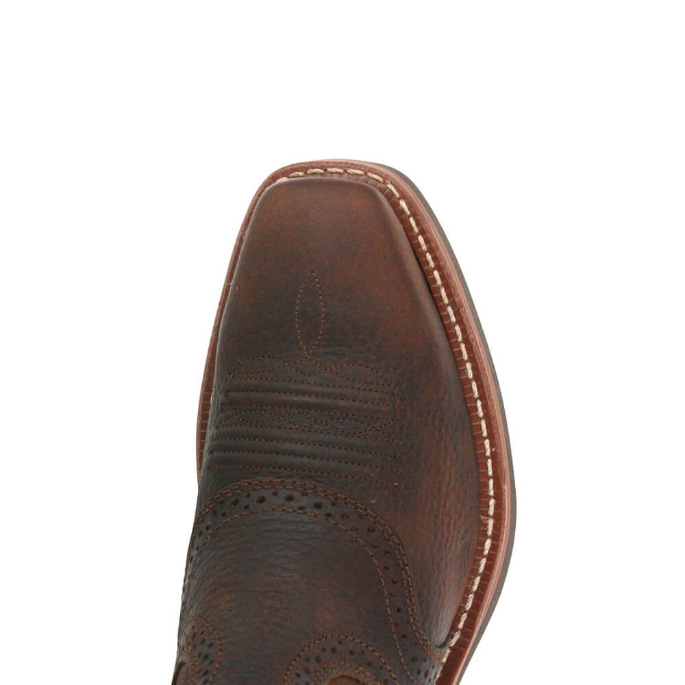 Ariat Men's Cowboy Heritage Roughstock Boots - Brown Oiled Rowdy ...